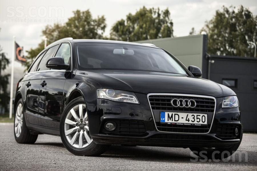 Melns Audi A4 2008 Tukums, ar dzinēja tilpumu 2.00 L un nobraukumu 267 tūkst. km par 5990 €, foto 1 vietnē AUTOMOTO.COM.LV