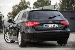 Melns Audi A4 2008 Tukums, ar dzinēja tilpumu 2.00 L un nobraukumu 267 tūkst. km par 5990 €, foto 6 vietnē AUTOMOTO.COM.LV