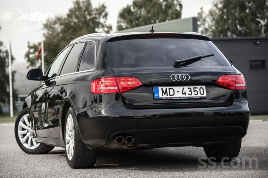 Melns Audi A4 2008 Tukums, ar dzinēja tilpumu 2.00 L un nobraukumu 267 tūkst. km par 5990 €, foto 6 vietnē AUTOMOTO.COM.LV