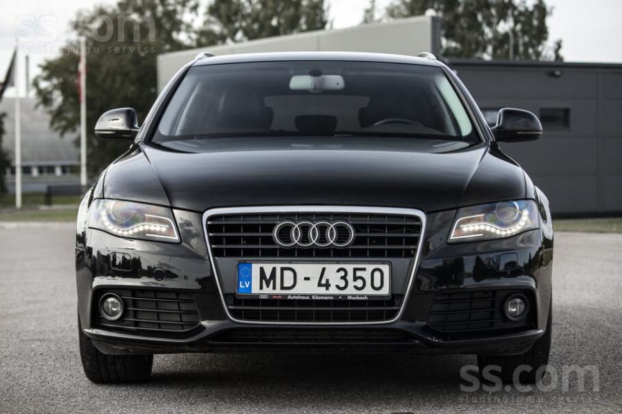 Melns Audi A4 2008 Tukums, ar dzinēja tilpumu 2.00 L un nobraukumu 267 tūkst. km par 5990 €, foto 10 vietnē AUTOMOTO.COM.LV