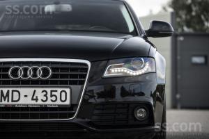 Melns Audi A4 2008 Tukums, ar dzinēja tilpumu 2.00 L un nobraukumu 267 tūkst. km par 5990 €, foto 11 vietnē AUTOMOTO.COM.LV