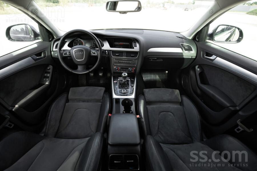 Melns Audi A4 2008 Tukums, ar dzinēja tilpumu 2.00 L un nobraukumu 267 tūkst. km par 5990 €, foto 12 vietnē AUTOMOTO.COM.LV