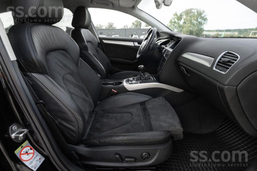 Melns Audi A4 2008 Tukums, ar dzinēja tilpumu 2.00 L un nobraukumu 267 tūkst. km par 5990 €, foto 14 vietnē AUTOMOTO.COM.LV