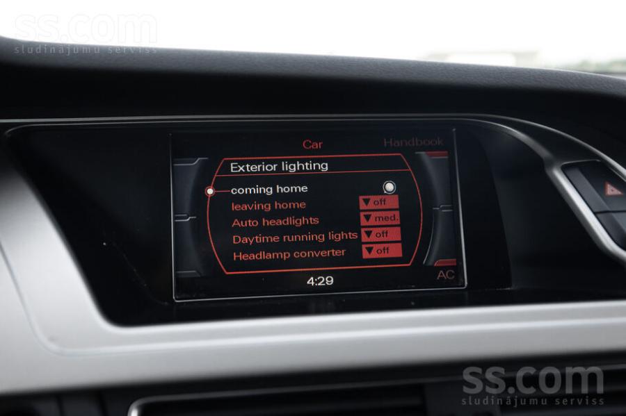 Melns Audi A4 2008 Tukums, ar dzinēja tilpumu 2.00 L un nobraukumu 267 tūkst. km par 5990 €, foto 24 vietnē AUTOMOTO.COM.LV