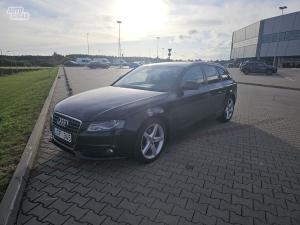 Melns Audi A4 2008 Viļņa, ar dzinēja tilpumu 2.00 L un nobraukumu 254 tūkst. km par 3800 €, foto  vietnē AUTOMOTO.COM.LV
