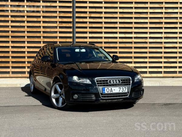 Melns Audi A4 2008 Valmiera, ar dzinēja tilpumu 2.00 L un nobraukumu 354 tūkst. km par 3950 €, foto 3 vietnē AUTOMOTO.COM.LV