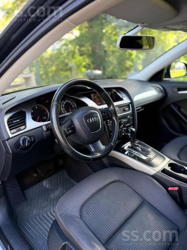 Melns Audi A4 2008 Valmiera, ar dzinēja tilpumu 2.00 L un nobraukumu 354 tūkst. km par 3950 €, foto 7 vietnē AUTOMOTO.COM.LV