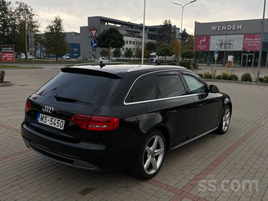 Черный Ауди А4 2008 в Рига, объемом двигателя 2.00 л и пробегом 305 тыс. км за 4800 €, фото 3 на AUTOMOTO.COM.LV