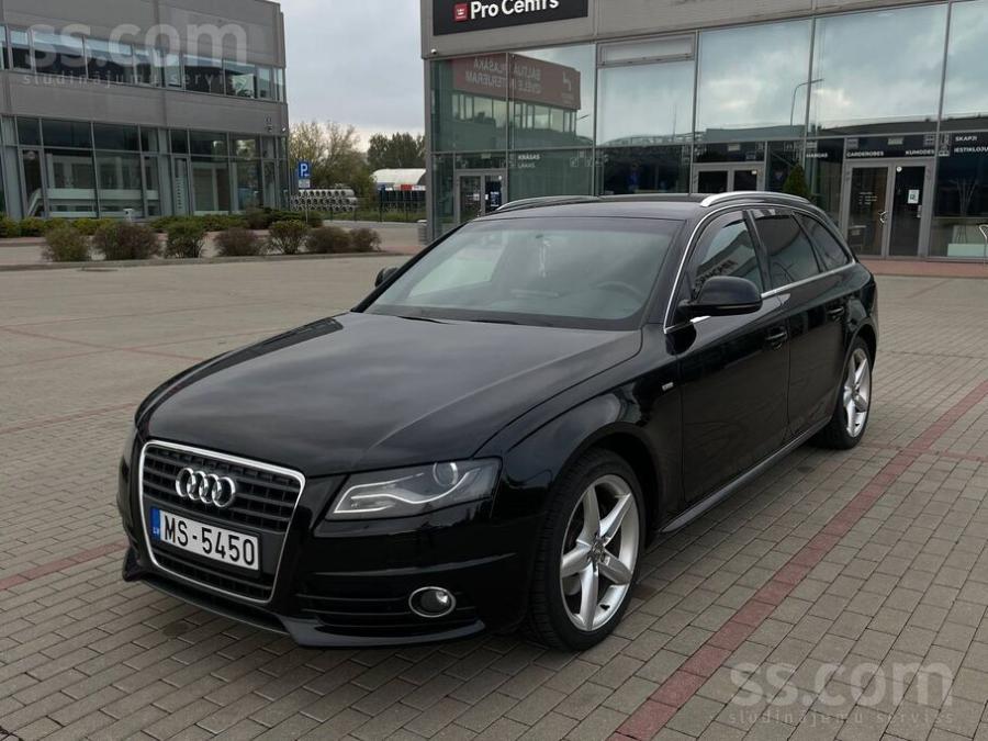 Черный Ауди А4 2008 в Рига, объемом двигателя 2.00 л и пробегом 305 тыс. км за 4800 €, фото 4 на AUTOMOTO.COM.LV