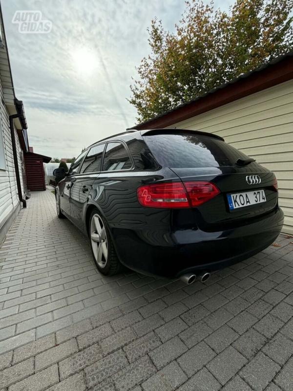 Black Audi A4 2008 in Panevezys, with an engine capacity of 2.00 L and mileage of 311 thousand km for 3850 €, photo 8 on AUTOMOTO.COM.LV