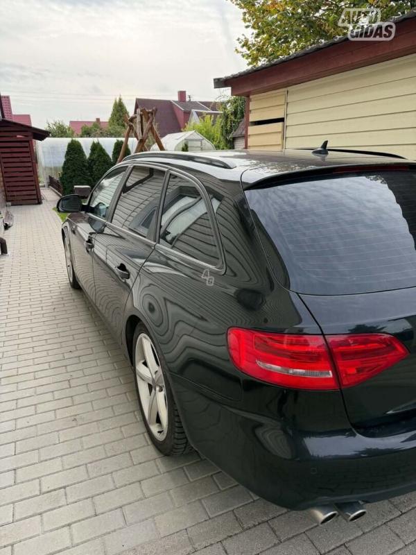 Black Audi A4 2008 in Panevezys, with an engine capacity of 2.00 L and mileage of 311 thousand km for 3850 €, photo 9 on AUTOMOTO.COM.LV