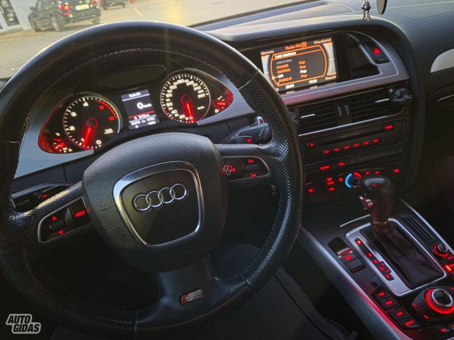 Melns Audi A4 2008 Panevēža, ar dzinēja tilpumu 2.00 L un nobraukumu 311 tūkst. km par 3850 €, foto 20 vietnē AUTOMOTO.COM.LV