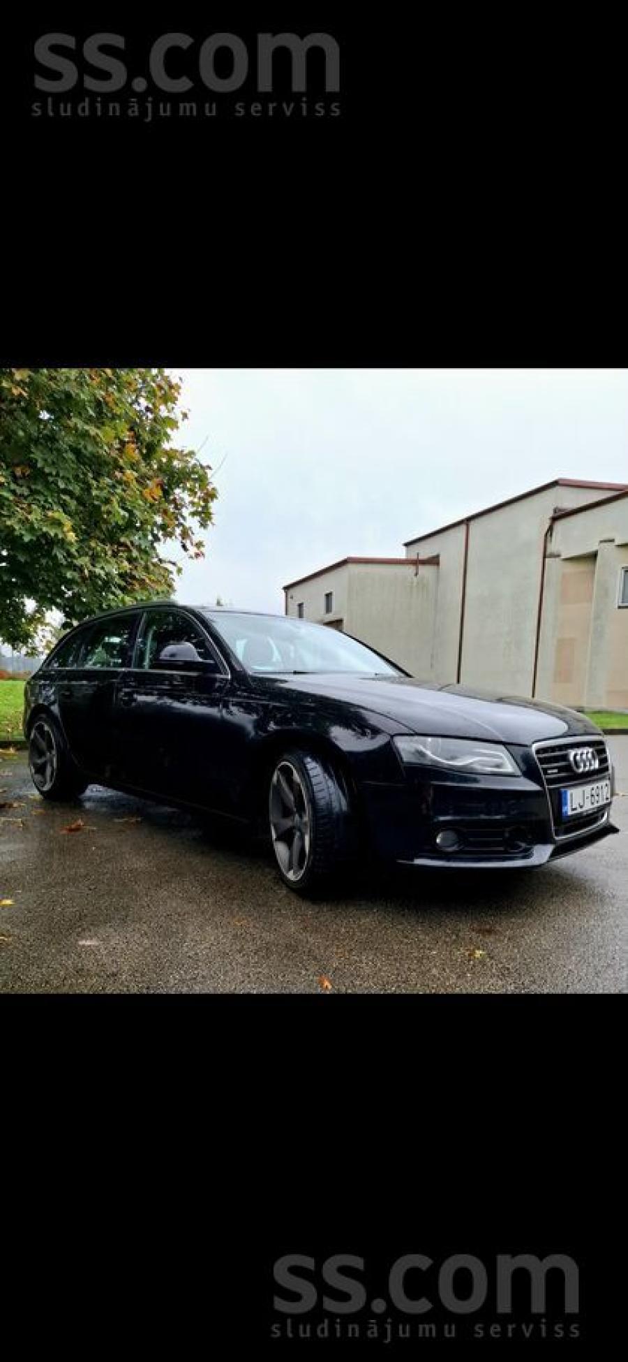 Melns Audi A4 2008 Krāslava, ar dzinēja tilpumu 3.00 L un nobraukumu 323 tūkst. km par 5500 €, foto 4 vietnē AUTOMOTO.COM.LV