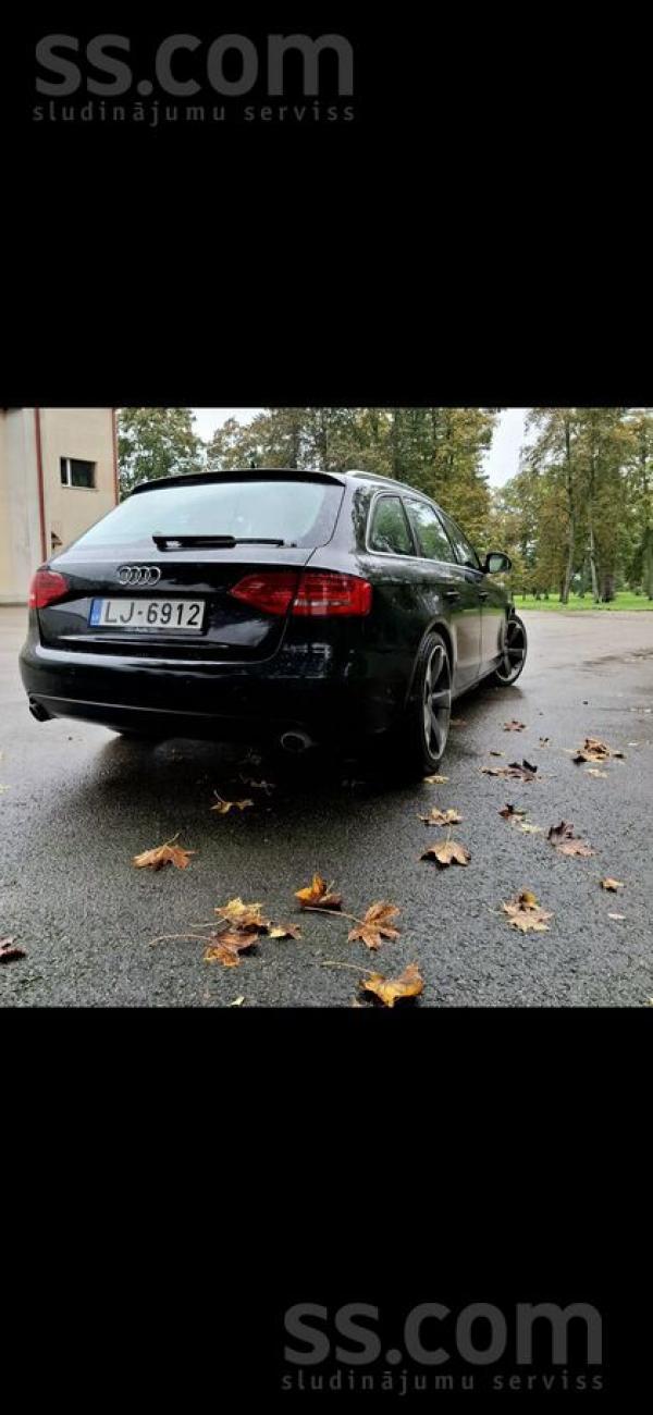 Черный Ауди А4 2008 в Краслава, объемом двигателя 3.00 л и пробегом 323 тыс. км за 5500 €, фото 5 на AUTOMOTO.COM.LV