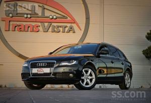 Black Audi A4 2009 in Vilnius, with an engine capacity of 2.00 L and mileage of 226 thousand km for 6800 €, photo 3 on AUTOMOTO.COM.LV