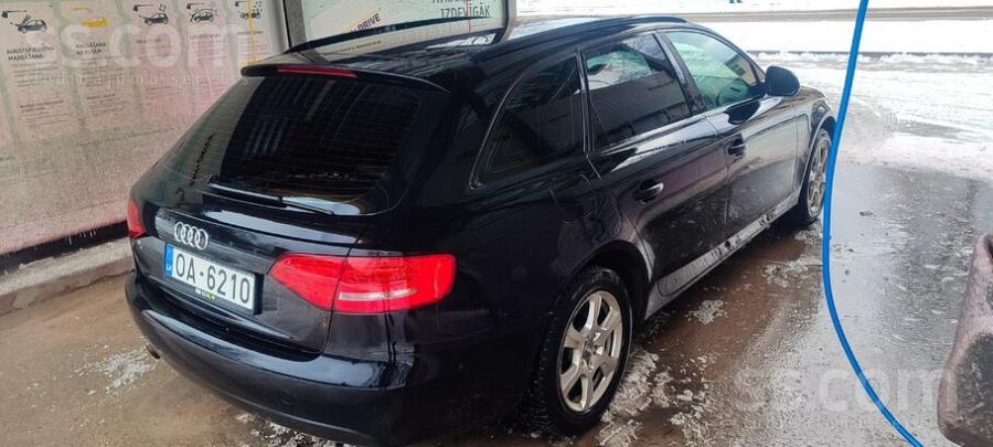 Melns Audi A4 2009 Cēsis, ar dzinēja tilpumu 2.00 L un nobraukumu 335 tūkst. km par 6800 €, foto 5 vietnē AUTOMOTO.COM.LV