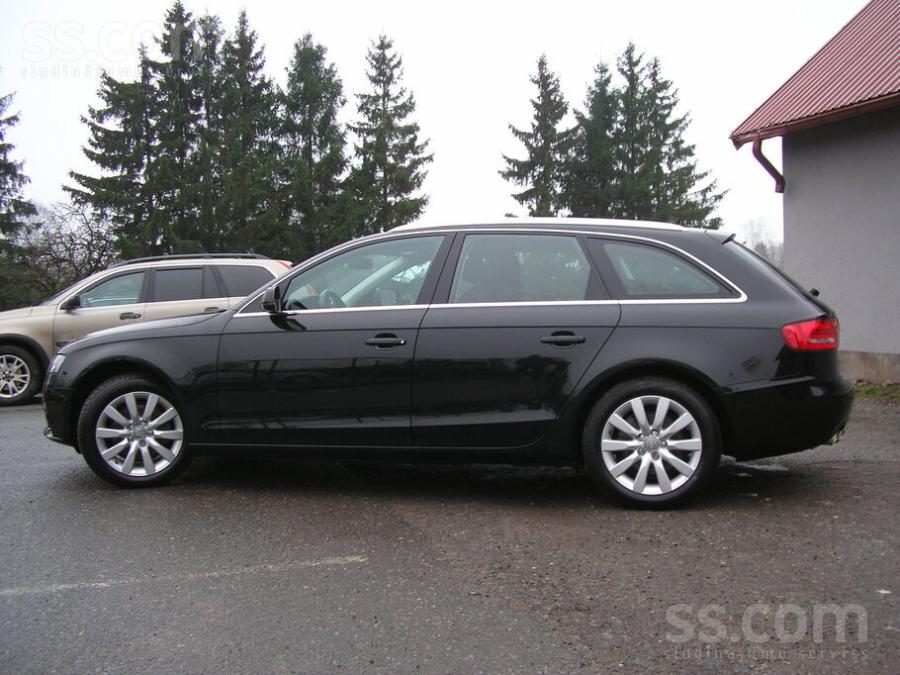 Melns Audi A4 2009 Rīga, ar dzinēja tilpumu 2.00 L un nobraukumu 0 tūkst. km par 7350 €, foto 4 vietnē AUTOMOTO.COM.LV