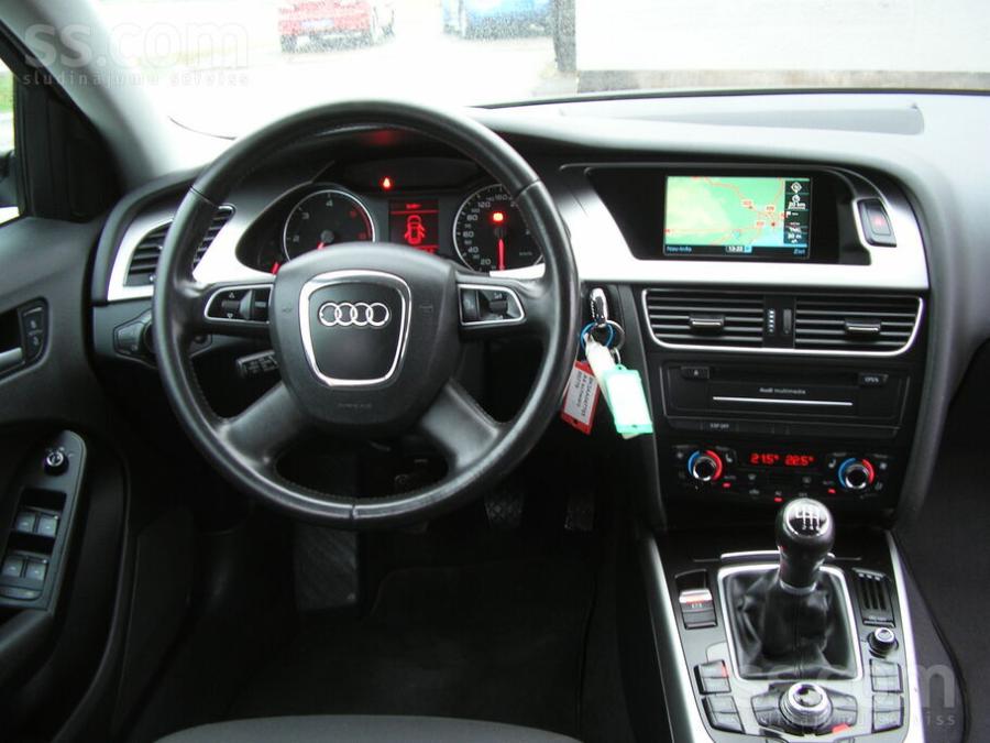Melns Audi A4 2009 Rīga, ar dzinēja tilpumu 2.00 L un nobraukumu 0 tūkst. km par 7350 €, foto 14 vietnē AUTOMOTO.COM.LV