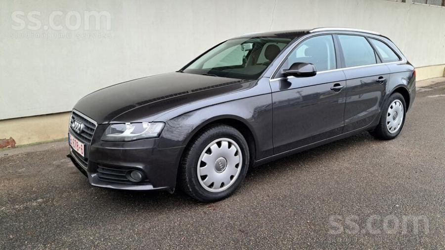 Black Audi A4 2009 in Ogre, with an engine capacity of 1.80 L and mileage of 0 thousand km for 5450 €, photo 5 on AUTOMOTO.COM.LV