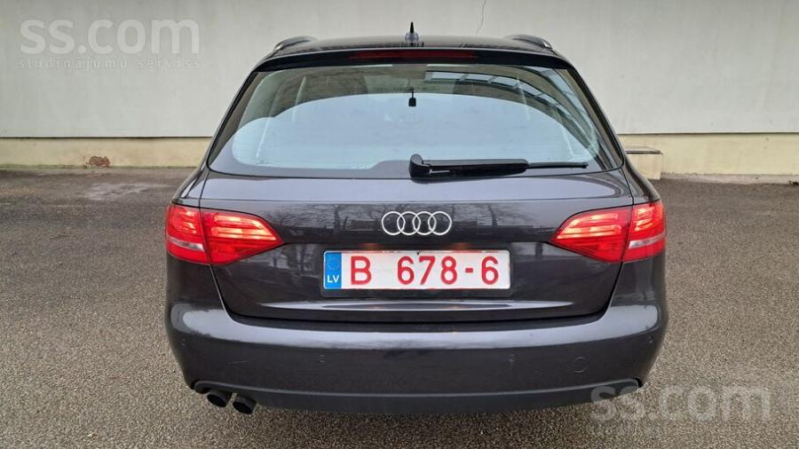 Black Audi A4 2009 in Ogre, with an engine capacity of 1.80 L and mileage of 0 thousand km for 5450 €, photo 7 on AUTOMOTO.COM.LV