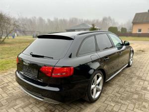 Black Audi A4 2009 in Siauliai, with an engine capacity of 1.97 L and mileage of 237 thousand km for 5550 €, photo 6 on AUTOMOTO.COM.LV