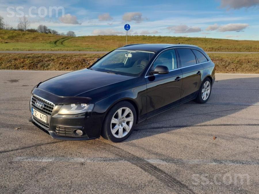 Black Audi A4 2009 in Valmiera, with an engine capacity of 2.00 L and mileage of 289 thousand km for 4200 €, photo 2 on AUTOMOTO.COM.LV