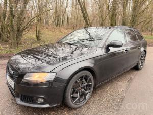Black Audi A4 2009 in Riga, with an engine capacity of 3.00 L and mileage of 0 thousand km for 5950 €, photo  on AUTOMOTO.COM.LV