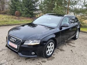 Melns Audi A4 2009 Širvintos, ar dzinēja tilpumu 2.00 L un nobraukumu 287 tūkst. km par 4499 €, foto  vietnē AUTOMOTO.COM.LV