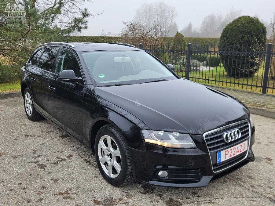 Melns Audi A4 2009 Širvintos, ar dzinēja tilpumu 2.00 L un nobraukumu 287 tūkst. km par 4499 €, foto 3 vietnē AUTOMOTO.COM.LV