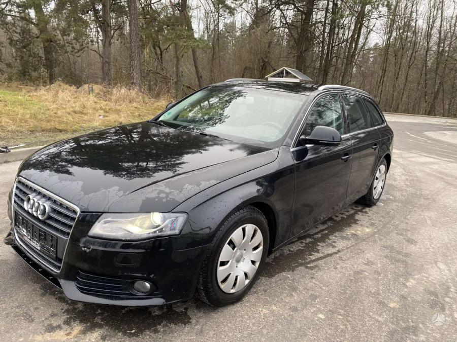 Black Audi A4 2009 in Utena, with an engine capacity of 1.80 L and mileage of 275 thousand km for 2550 €, photo 11 on AUTOMOTO.COM.LV