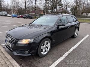 Black Audi A4 2009 in Riga, with an engine capacity of 2.00 L and mileage of 319 thousand km for 4500 €, photo 2 on AUTOMOTO.COM.LV