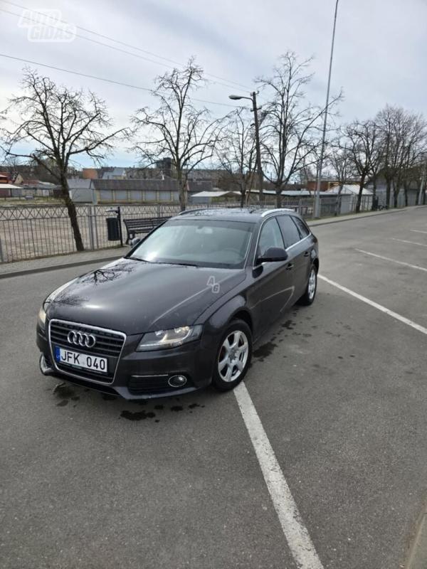 Black Audi A4 2009 in Telschi, with an engine capacity of 2.00 L and mileage of 371 thousand km for 4555 €, photo 1 on AUTOMOTO.COM.LV