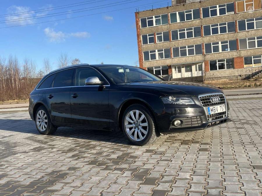 Black Audi A4 2009 in Taurage, with an engine capacity of 2.70 L and mileage of 358 thousand km for 4750 €, photo 9 on AUTOMOTO.COM.LV