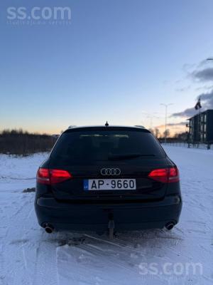 Black Audi A4 2009 in Riga, with an engine capacity of 2.70 L and mileage of 344 thousand km for 5450 €, photo 3 on AUTOMOTO.COM.LV