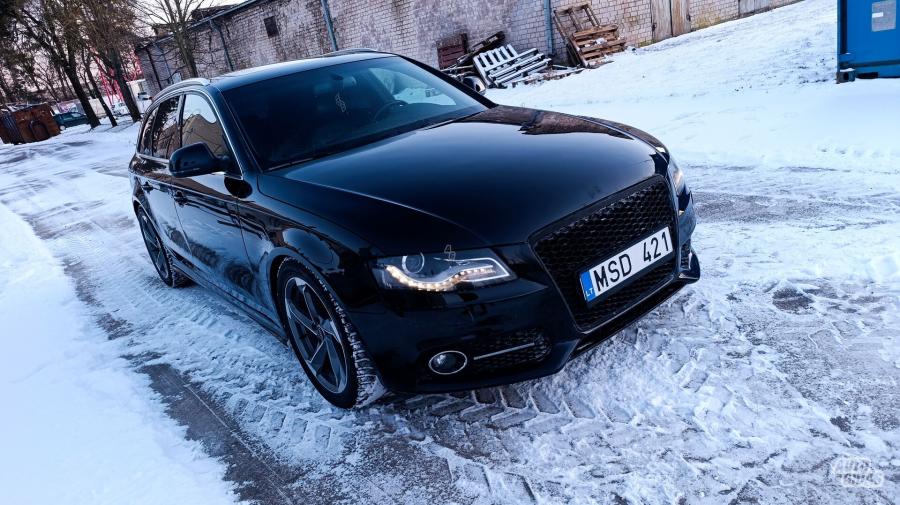 Black Audi A4 2009 in Kaunas, with an engine capacity of 2.00 L and mileage of 286 thousand km for 5600 €, photo 3 on AUTOMOTO.COM.LV