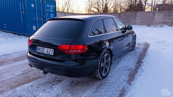 Melns Audi A4 2009 Kauņa, ar dzinēja tilpumu 2.00 L un nobraukumu 286 tūkst. km par 5600 €, foto 6 vietnē AUTOMOTO.COM.LV