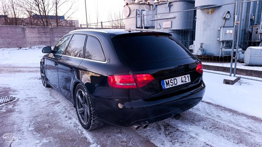 Black Audi A4 2009 in Kaunas, with an engine capacity of 2.00 L and mileage of 286 thousand km for 5600 €, photo 7 on AUTOMOTO.COM.LV