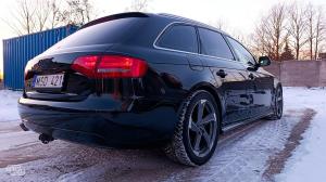 Black Audi A4 2009 in Kaunas, with an engine capacity of 2.00 L and mileage of 286 thousand km for 5600 €, photo 11 on AUTOMOTO.COM.LV