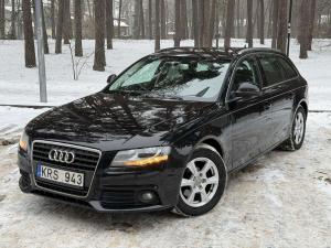 Melns Audi A4 2009 Alīta, ar dzinēja tilpumu 1.99 L un nobraukumu 337 tūkst. km par 5150 €, foto  vietnē AUTOMOTO.COM.LV