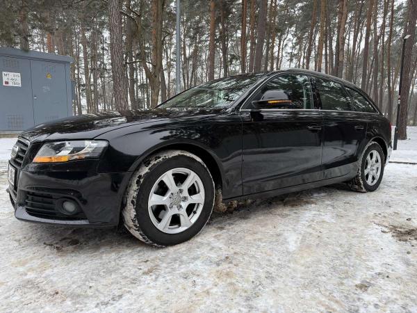 Black Audi A4 2009 in Alytus, with an engine capacity of 1.99 L and mileage of 337 thousand km for 5150 €, photo 10 on AUTOMOTO.COM.LV