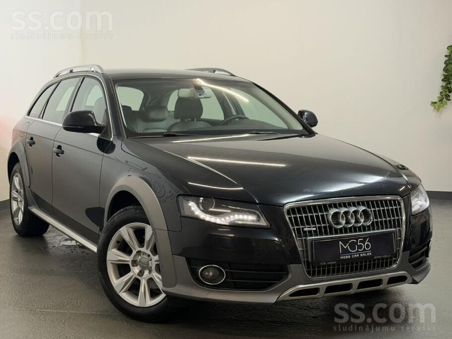 Black Audi A4 2009 in Riga, with an engine capacity of 2.00 L and mileage of 199 thousand km for 8650 €, photo 2 on AUTOMOTO.COM.LV