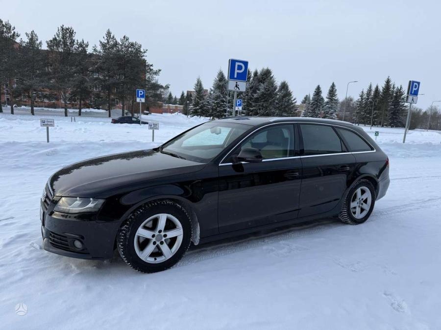 Black Audi A4 2009 in Kupiskis, with an engine capacity of 1.97 L and mileage of 258 thousand km for 5400 €, photo 4 on AUTOMOTO.COM.LV