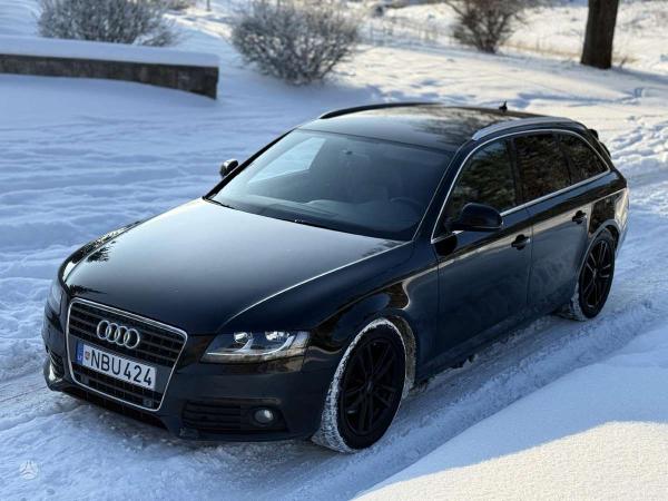 Black Audi A4 2009 in Vilnius, with an engine capacity of 2.00 L and mileage of 295 thousand km for 4500 €, photo 2 on AUTOMOTO.COM.LV