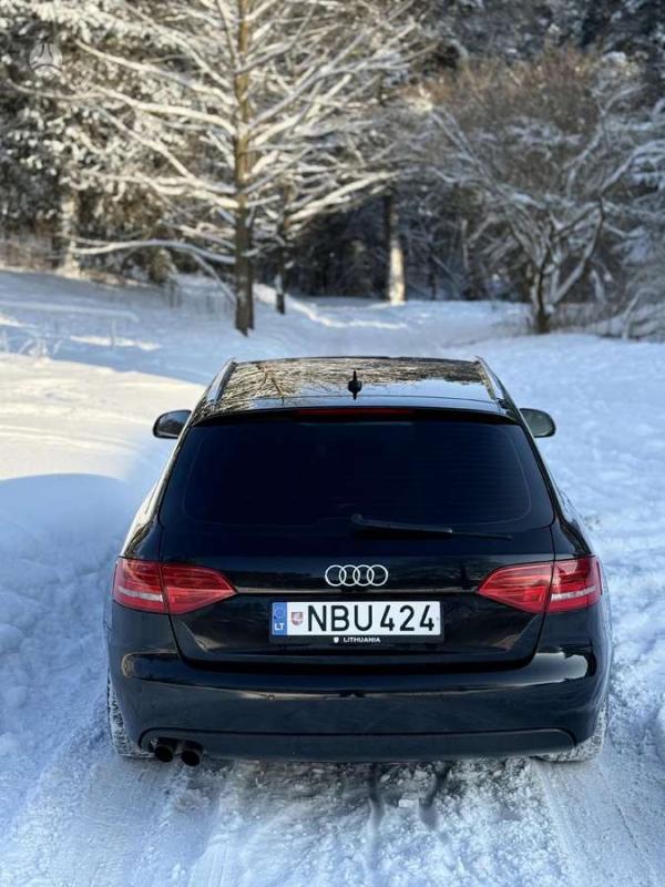 Black Audi A4 2009 in Vilnius, with an engine capacity of 2.00 L and mileage of 295 thousand km for 4500 €, photo 4 on AUTOMOTO.COM.LV