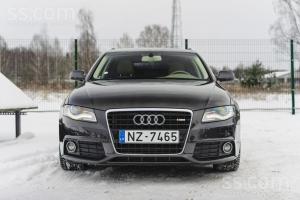 Black Audi A4 2009 in Riga, with an engine capacity of 2.00 L and mileage of 361 thousand km for 5890 €, photo 2 on AUTOMOTO.COM.LV