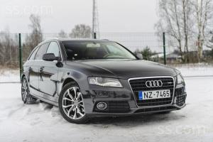 Black Audi A4 2009 in Riga, with an engine capacity of 2.00 L and mileage of 361 thousand km for 5890 €, photo 3 on AUTOMOTO.COM.LV
