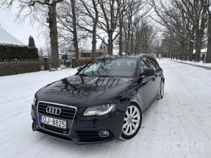 Black Audi A4 2009 in Valmiera, with an engine capacity of 2.00 L and mileage of 318 thousand km for 5900 €, photo  on AUTOMOTO.COM.LV