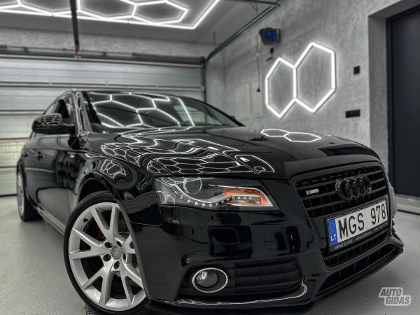 Black Audi A4 2009 in Kaunas, with an engine capacity of 2.00 L and mileage of 341 thousand km for 6650 €, photo 1 on AUTOMOTO.COM.LV