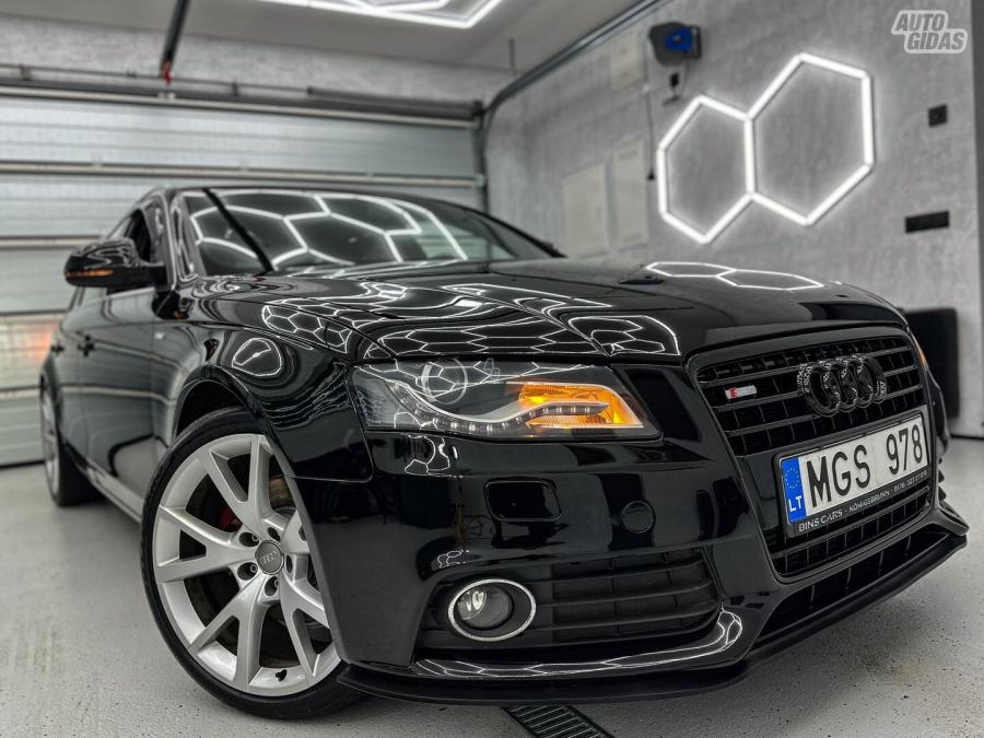 Melns Audi A4 2009 Kauņa, ar dzinēja tilpumu 2.00 L un nobraukumu 341 tūkst. km par 6650 €, foto 11 vietnē AUTOMOTO.COM.LV