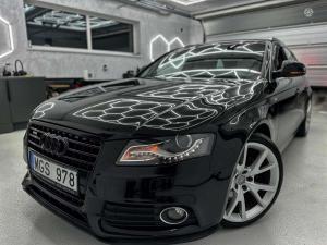 Black Audi A4 2009 in Kaunas, with an engine capacity of 1.97 L and mileage of 341 thousand km for 6650 €, photo 2 on AUTOMOTO.COM.LV